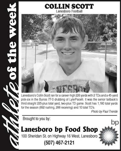 Athlete of the Week – Collin Scott