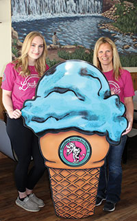 Welcome to Loubelle’s Ice Cream & Sandwich Shoppe