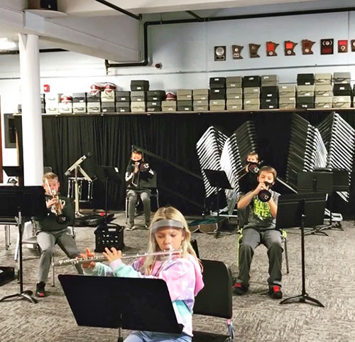 What do school concerts look like during a pandemic?