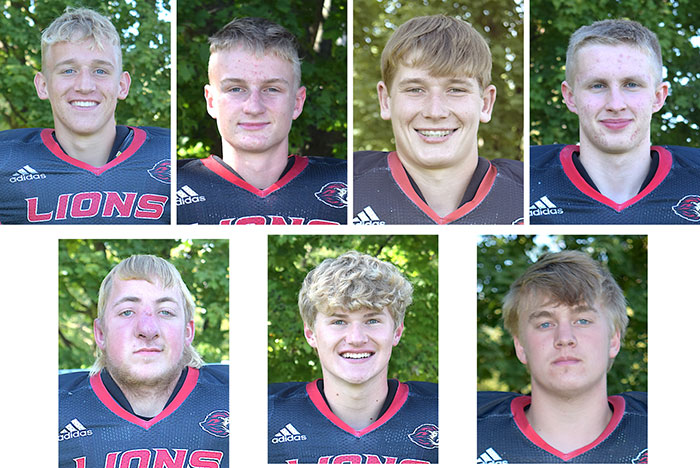Grinde is Spring Grove MVP, among four Lions named All-District football