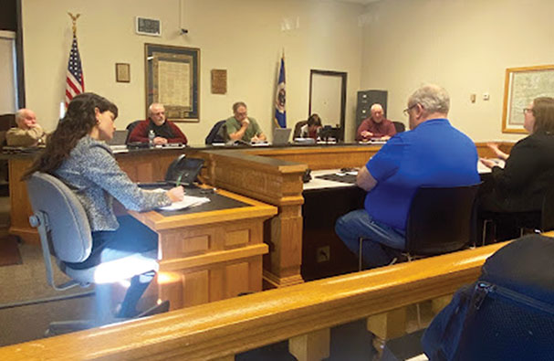 Greg Davids and Carli Stark update Houston County Commissioners on ...