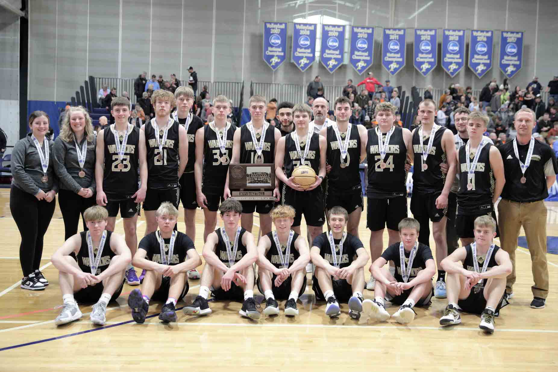 Warriors Claim Third Place at State