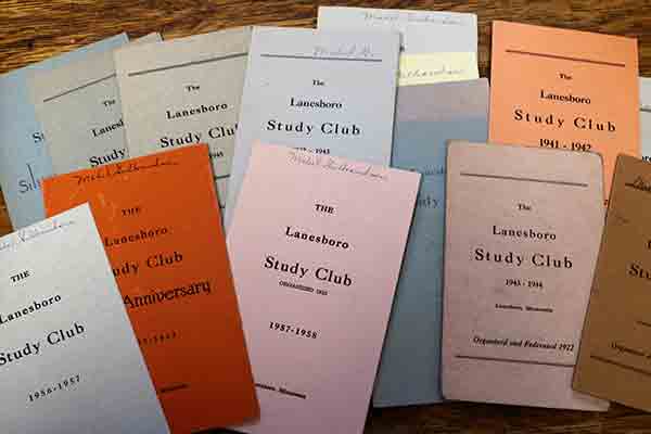 Lanesboro Study Club celebrates 100 years