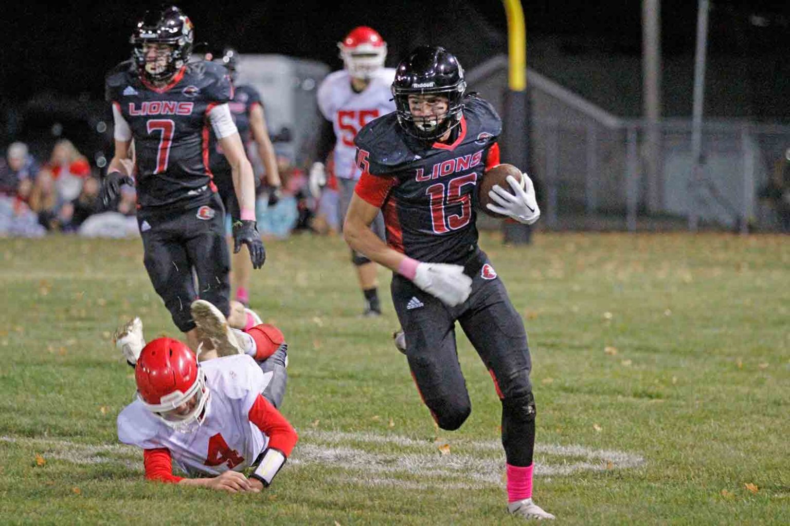 Football: Teams Blast to Section Title Games