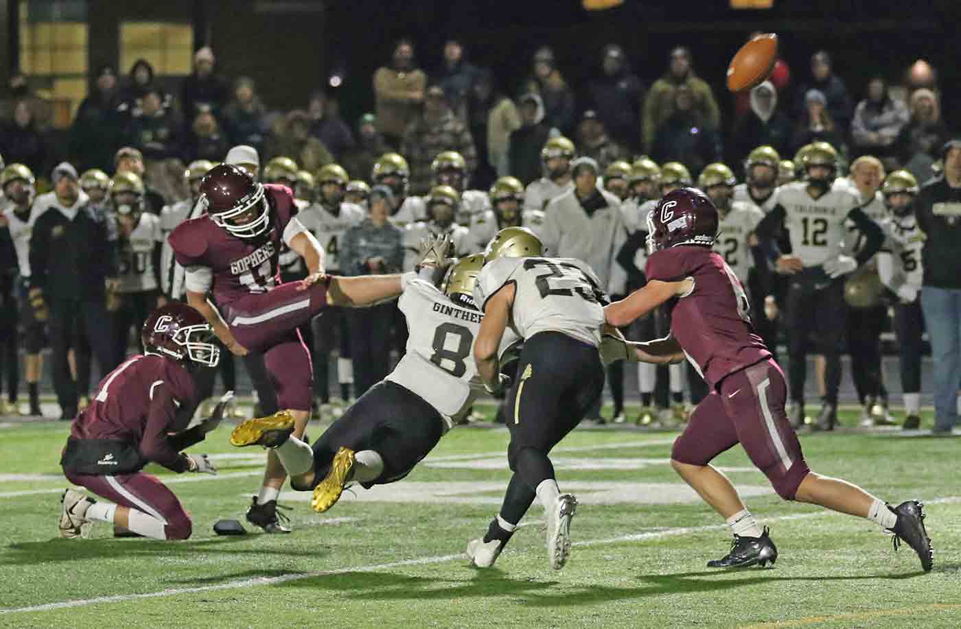 Football: Field Goal Propels #1 Chatfield to State Over #8 Caledonia