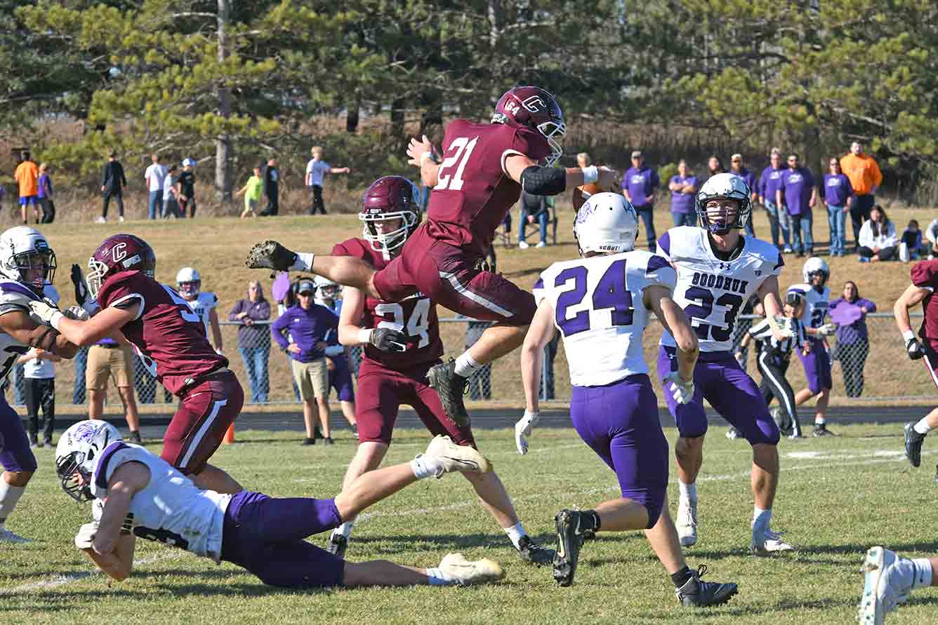 Football: Teams Blast to Section Title Games