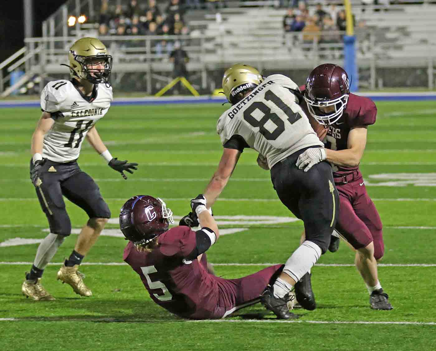 Football: Field Goal Propels #1 Chatfield to State Over #8 Caledonia