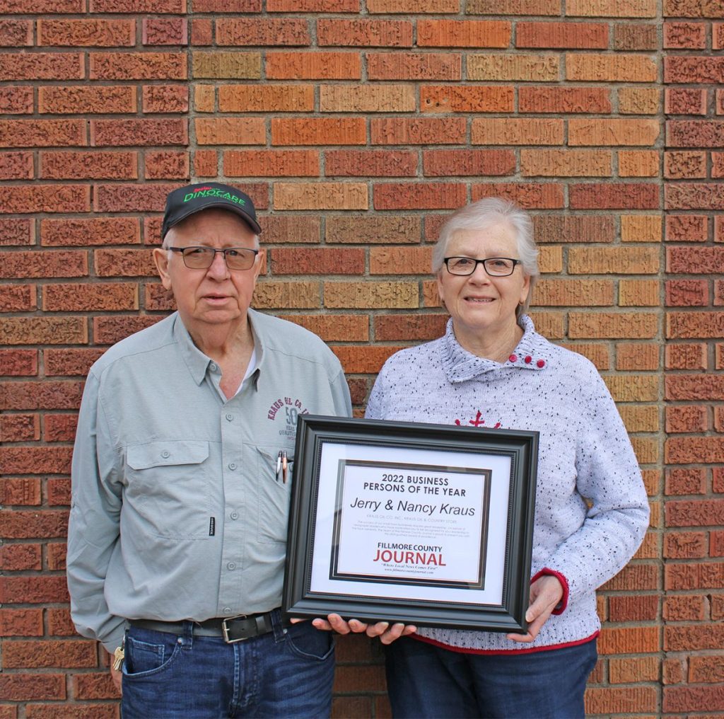 2022 Business Persons of the Year Kraus couple receives award of ...