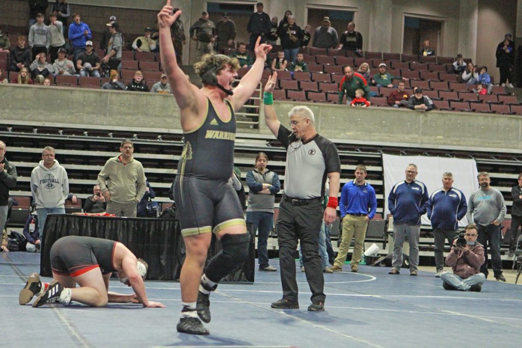 Wrestling: #2 Warriors Top #4 D-E, #3 Chatfield to Make State