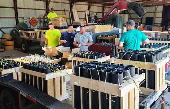 Harmony firemen implement electronic firing system for Fourth of July ...