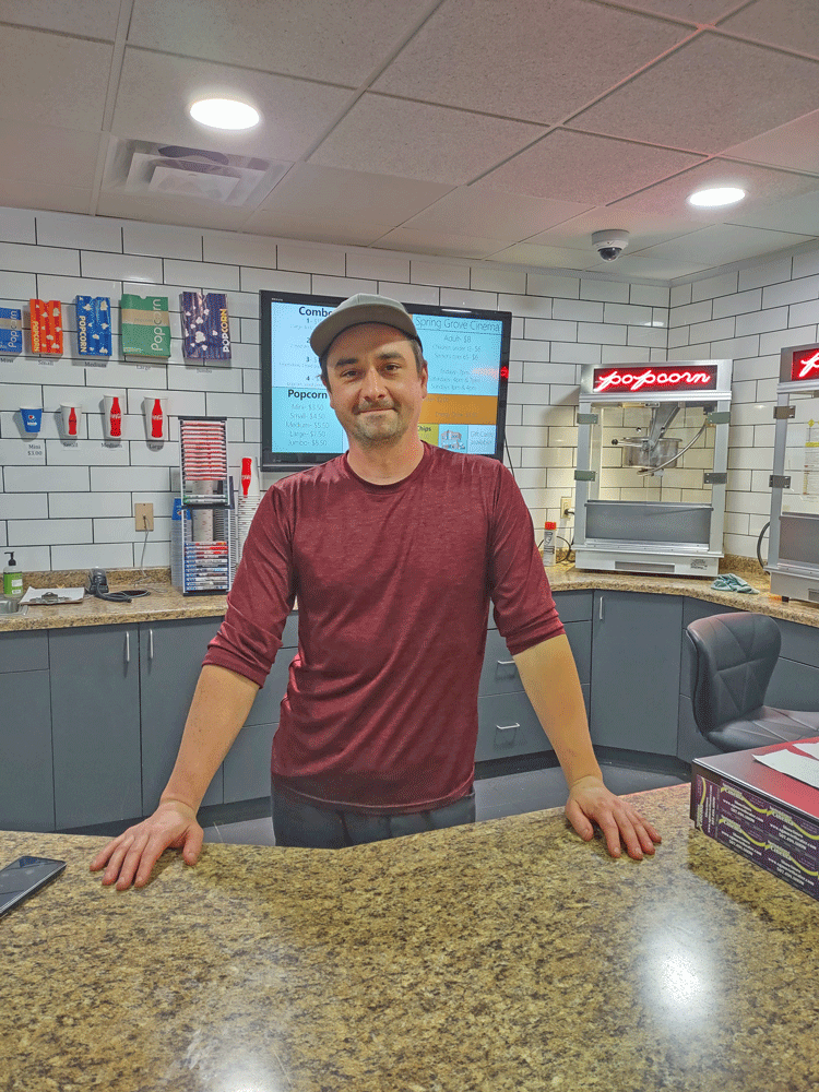 Community Builders – Lucas Hall Takes Ownership of Spring Grove Cinema